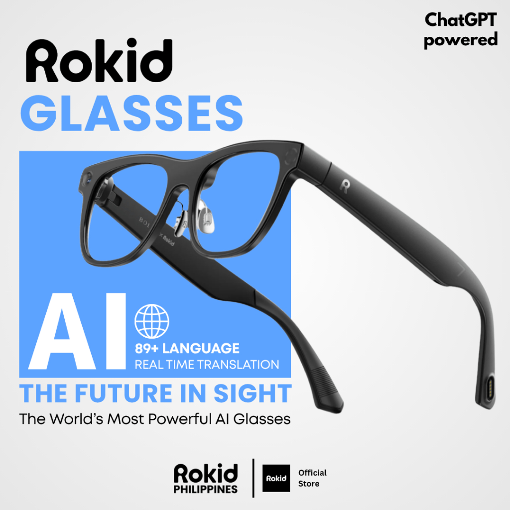 Rokid AI Smart Glasses with Display! Rank #1 AI Glasses In The World! (Rokid Philippines ...