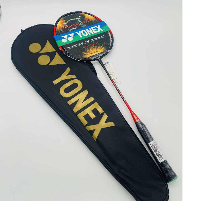 YONEX BADMINTON RACKET W/BAG SINGLE RACKET RANDOM DESIGN | Shopee ...