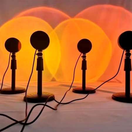 Sunset Lamp Projector sun light with 1 to 8 filters, romantic light ...