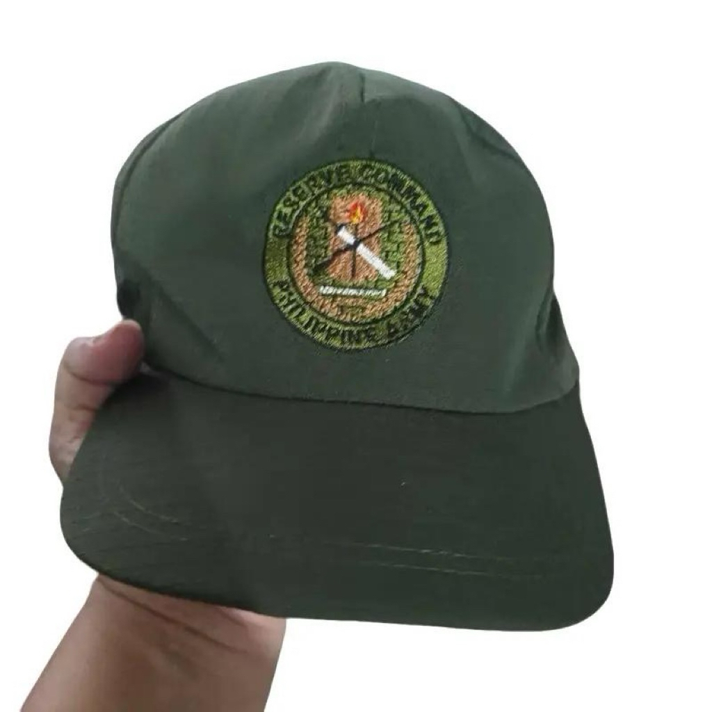 ROTC BULLCAP EMBROIDERED LOGO | Shopee Philippines