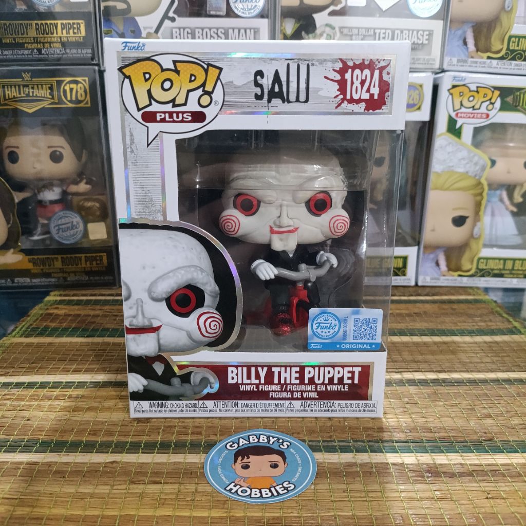 Funko POP! PLUS Saw Billy The Puppet Special Edition 1824 sold by ...