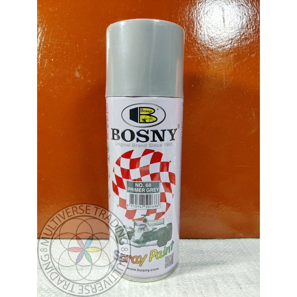 Original Bosny Spray Paint Primer (Matt Finish) | Shopee Philippines
