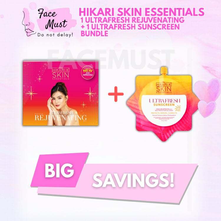 Hikari UltraFresh/ UltraWhite Rejuv Set + Hikari Ultrafresh Sunscreen ...