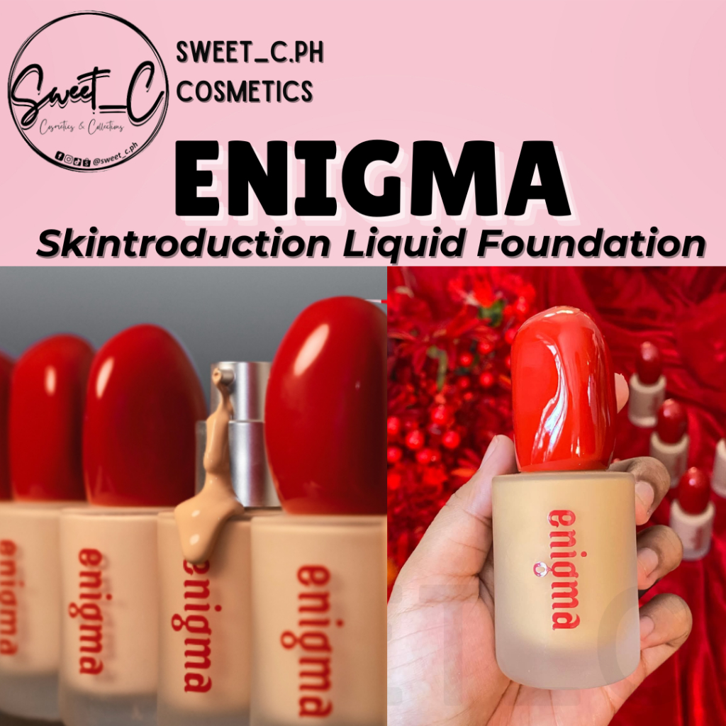 Enigma Skintroduction Longwear Liquid Foundation - AUTHENTIC | Shopee ...