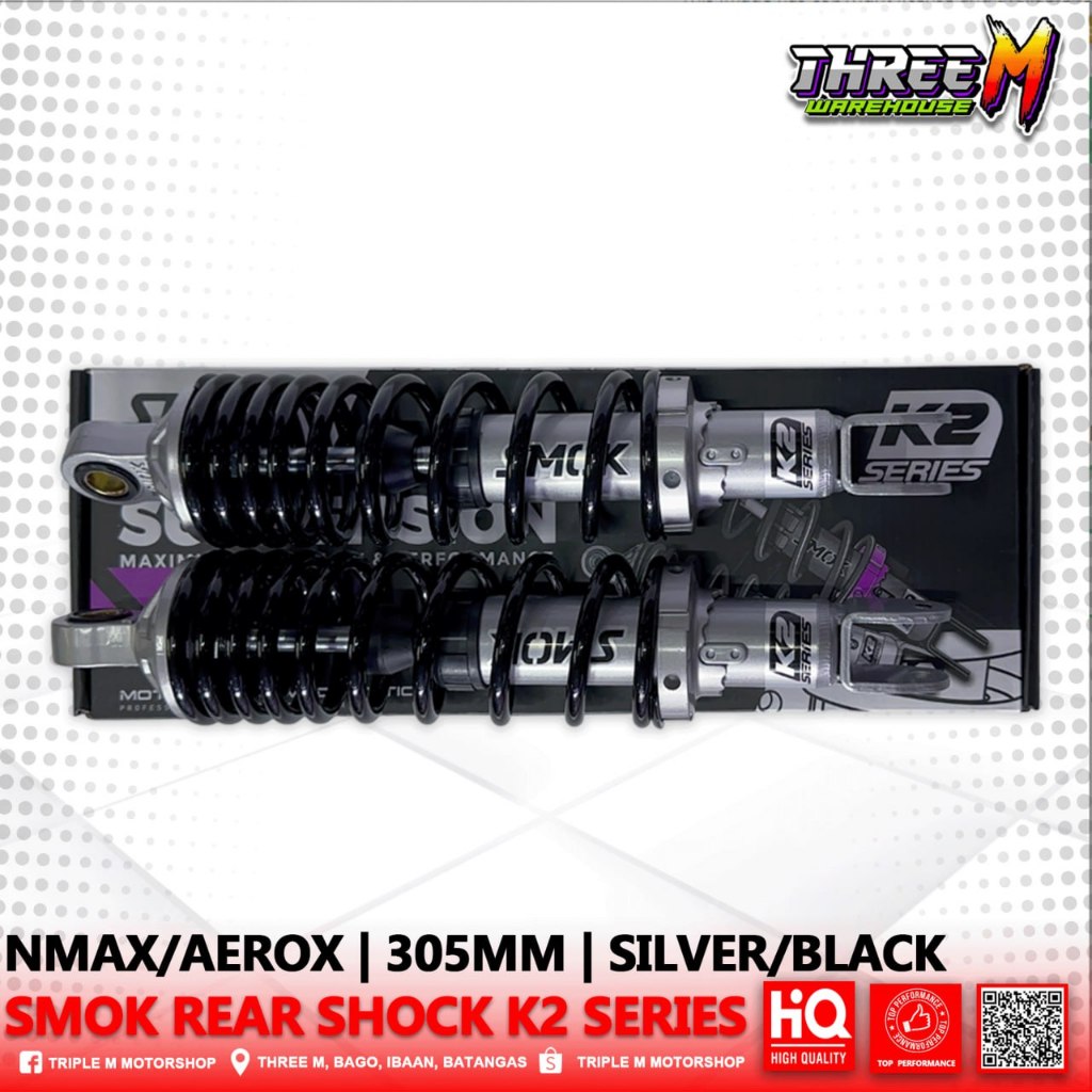 SMOK K2 SERIES REAR SHOCK FOR NMAX 305MM | Shopee Philippines