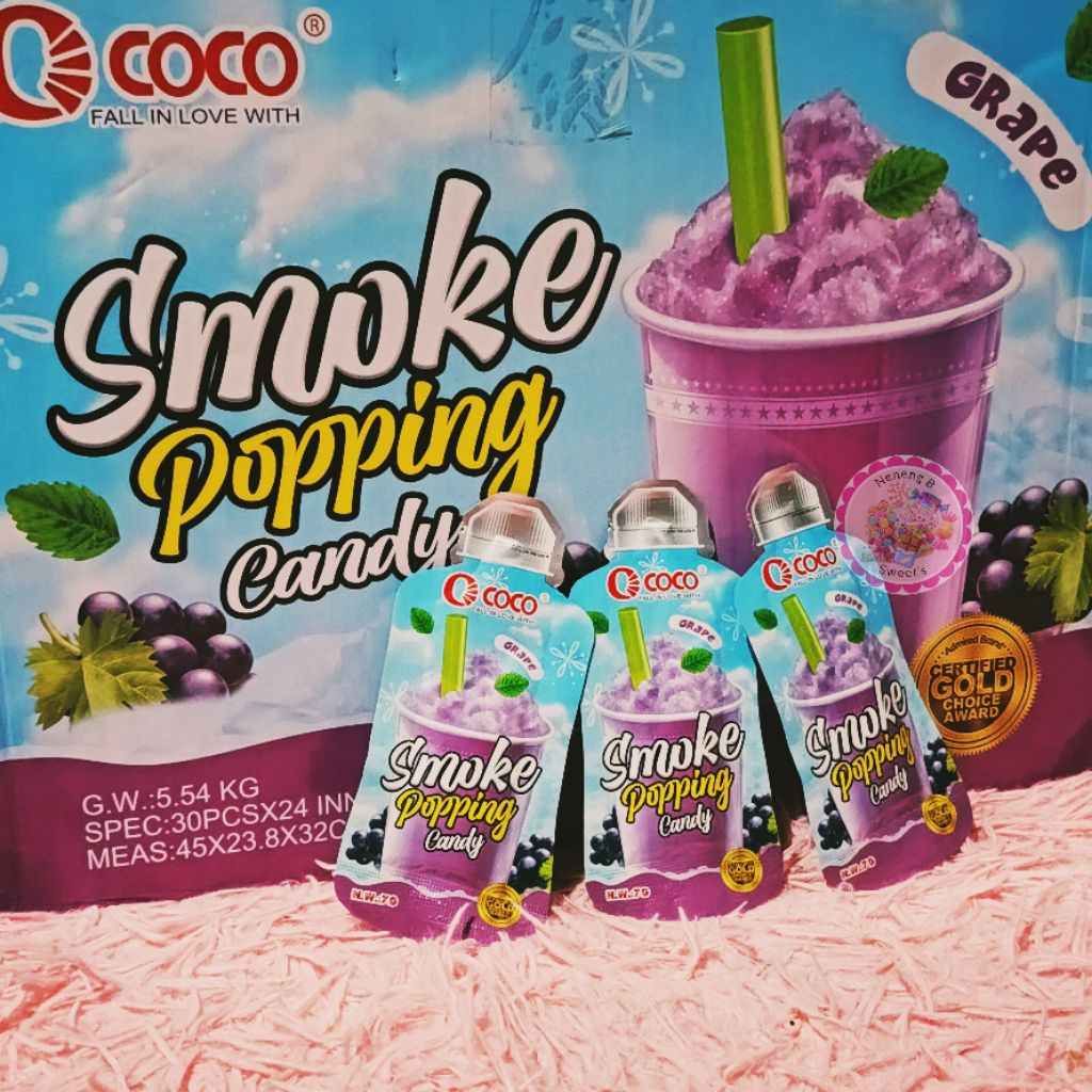 SMOKE POPPING CANDY (30PCS) | Shopee Philippines