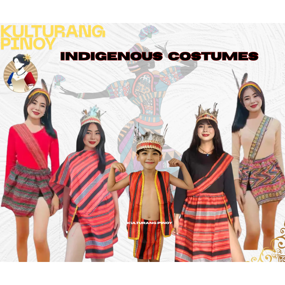 "Kulturang Pinoy Igorot Attire – Traditional Cordilleran Costume for ...