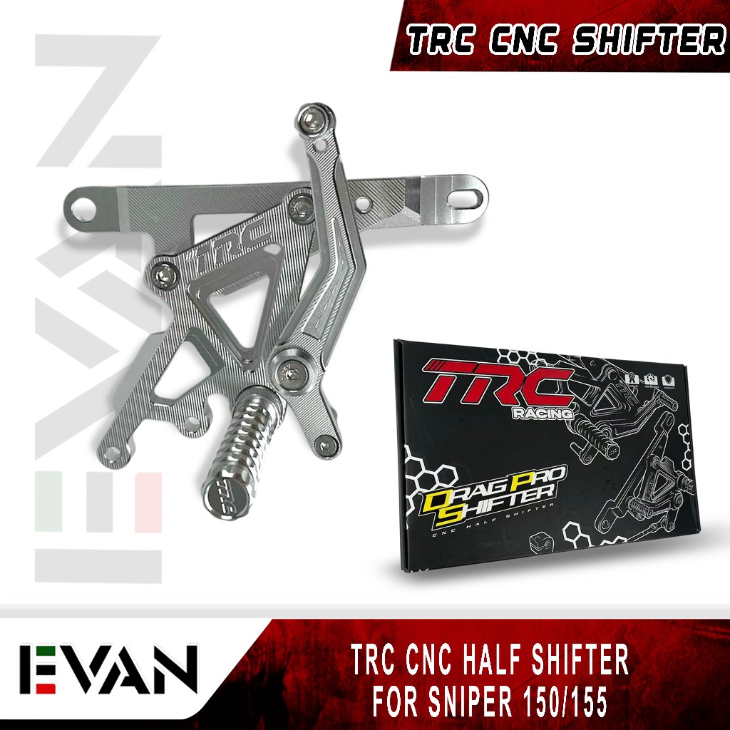 EVAN Shop TRC Racing Full CNC Drag Pro Half Shifter For Sniper 150/155 ...
