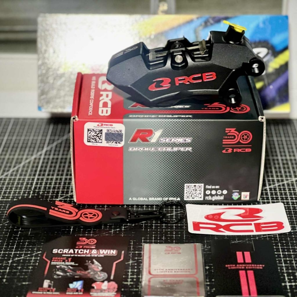 RCB CNC R1 Caliper (Right Hand) 30th Anniversary Limited Edition ...