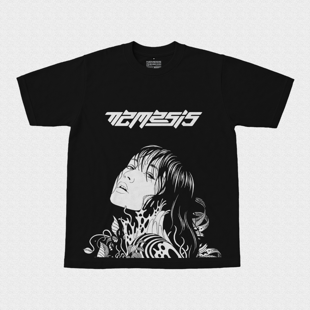 MAYA - WHITE - NEMESIS ARTWEAR - GRAPHIC TEE - UNISEX - 240 GSM ...