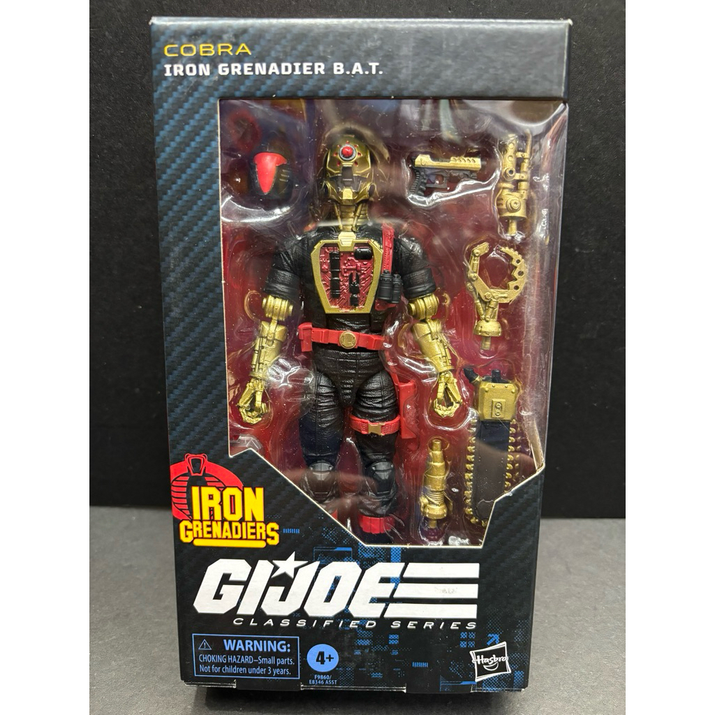 GI JOE Classified Series Cobra Iron Grenadier B.A.T. | Shopee Philippines