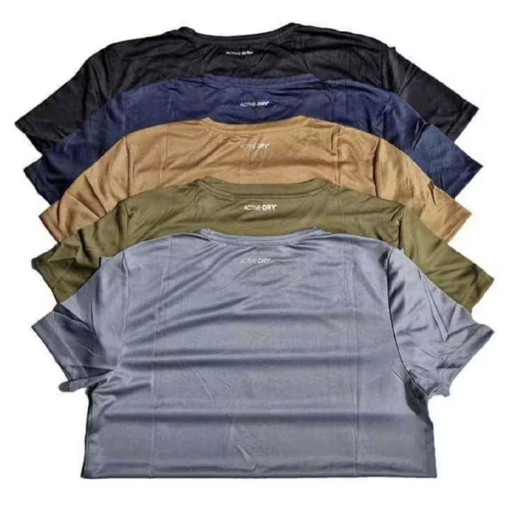 Plain Dry Fit Active Dry T-Shirt for Men & Women–Quick Dry Sports Gym ...