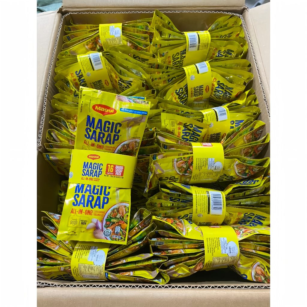 1 BOX Maggi Magic Sarap 8g x16 (60x12=960pcs) + First COD! | Shopee ...
