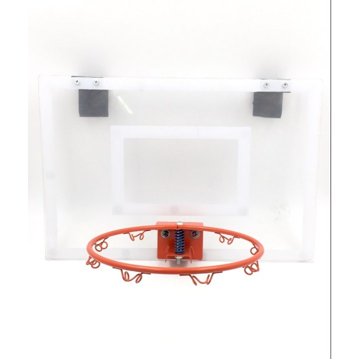 Junior Basketball Hoop Set Outdoor Indoor Transparent Backboard With ...