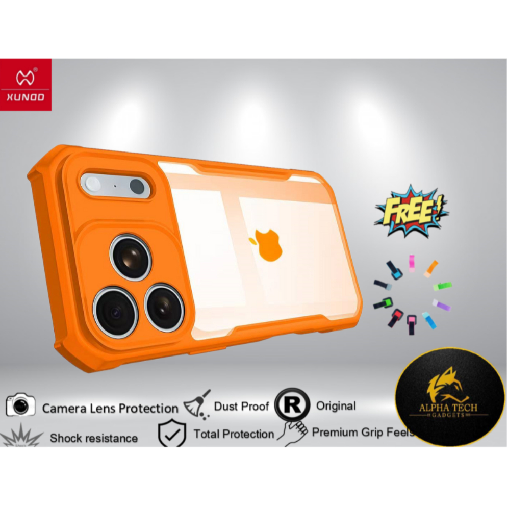 XUNDD MATTE ORANGE EDITION Beatle Series AIRBAG Shockproof Case IPHONE ...