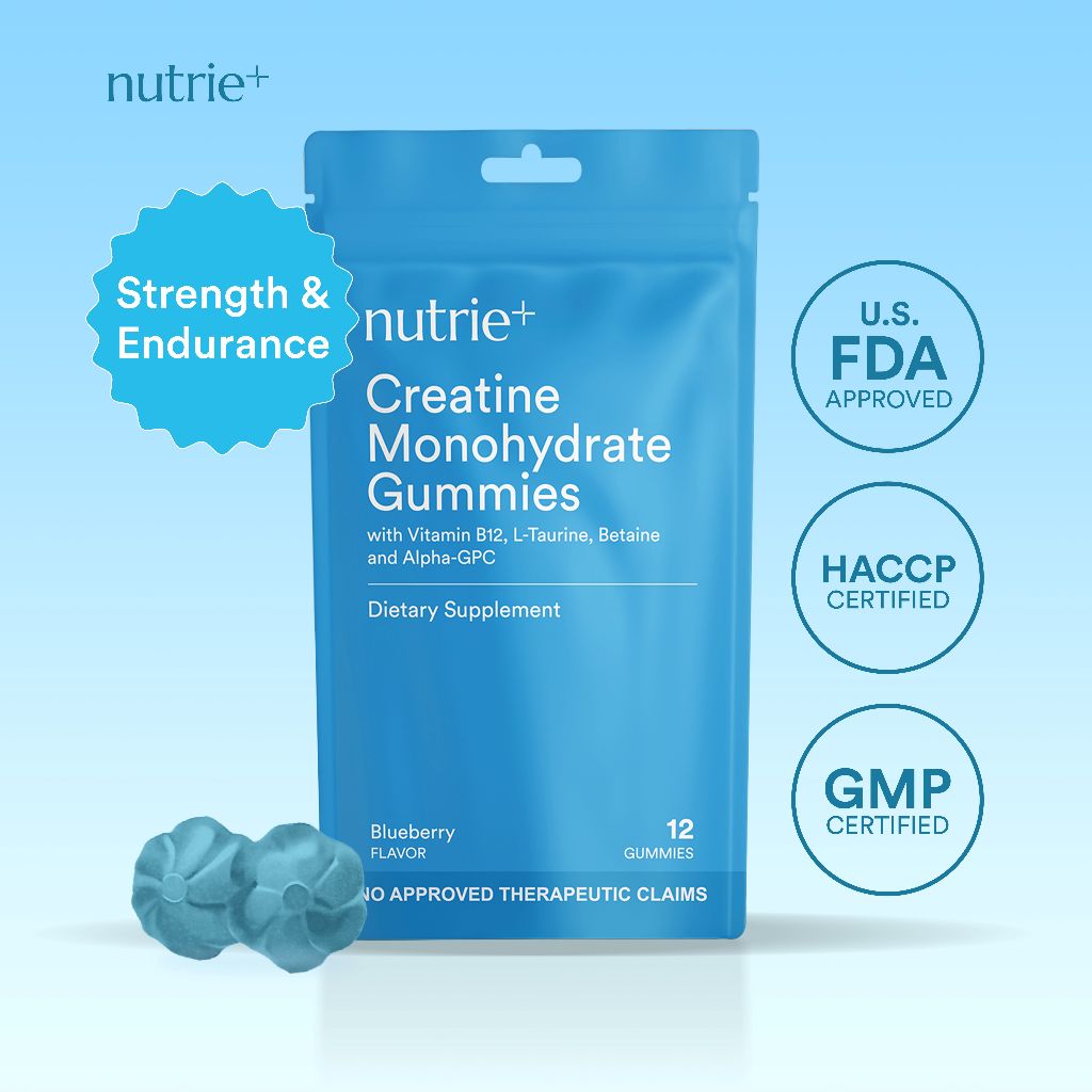 Nutrie Creatine 5g Monohydrate Gummies 12pcs (Muscle Strength ...