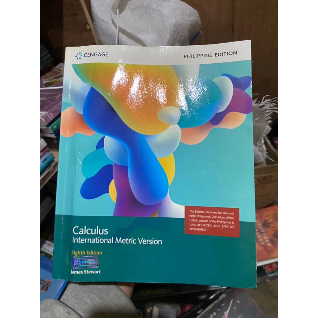 Calculus International Metric Version by James Stewart | Shopee Philippines