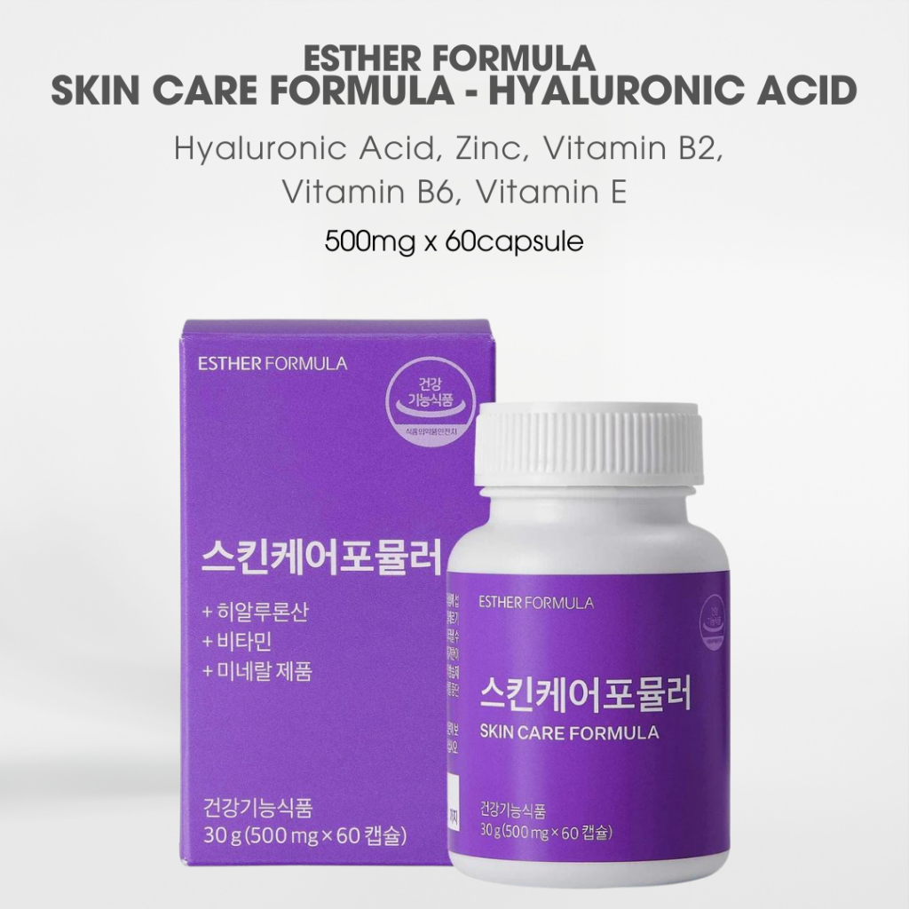 Esther Formula Skin Cafe Formula - Hyaluronic Acid Capsule | 500mg x ...