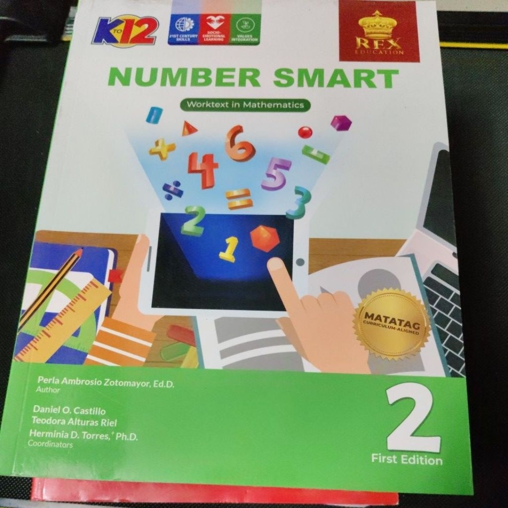 SLIGHTLY DEFECTIVE NUMBER SMART GRADE 2 book, 2025 MATATAG EDITION BUT ...