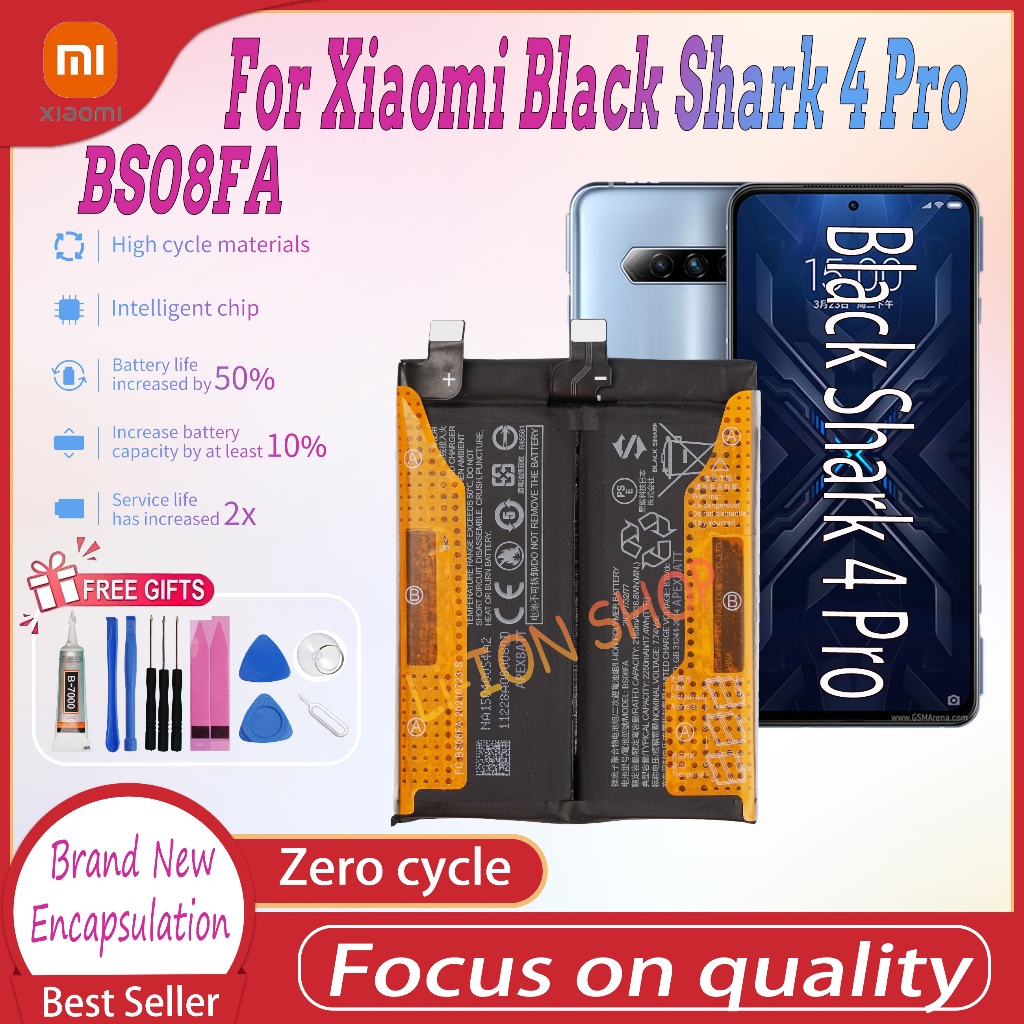 APEXBATT Xiaomi Black Shark 4 Pro Battery BS08FA+Batteries Tool ...