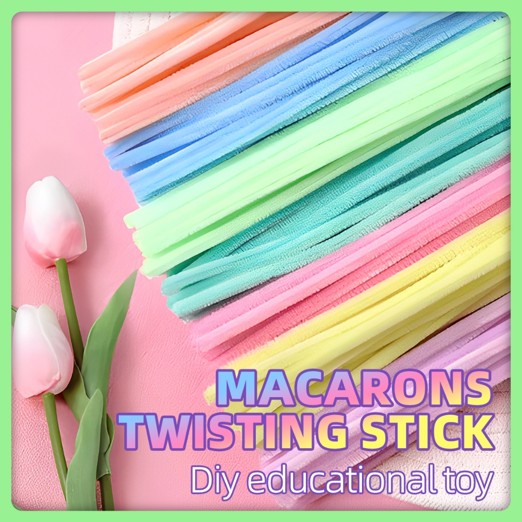 Colorful Fuzzy Chenille Stems For Crafts DIY Craft Art Flower Making ...
