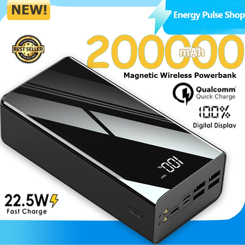 20W power bank fast charging 200000mAh powerbank original branded ...
