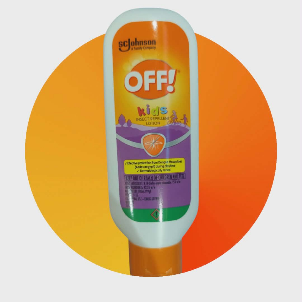 OFF! KIDS INSECT REPELLENT LOTION 100ML | Shopee Philippines