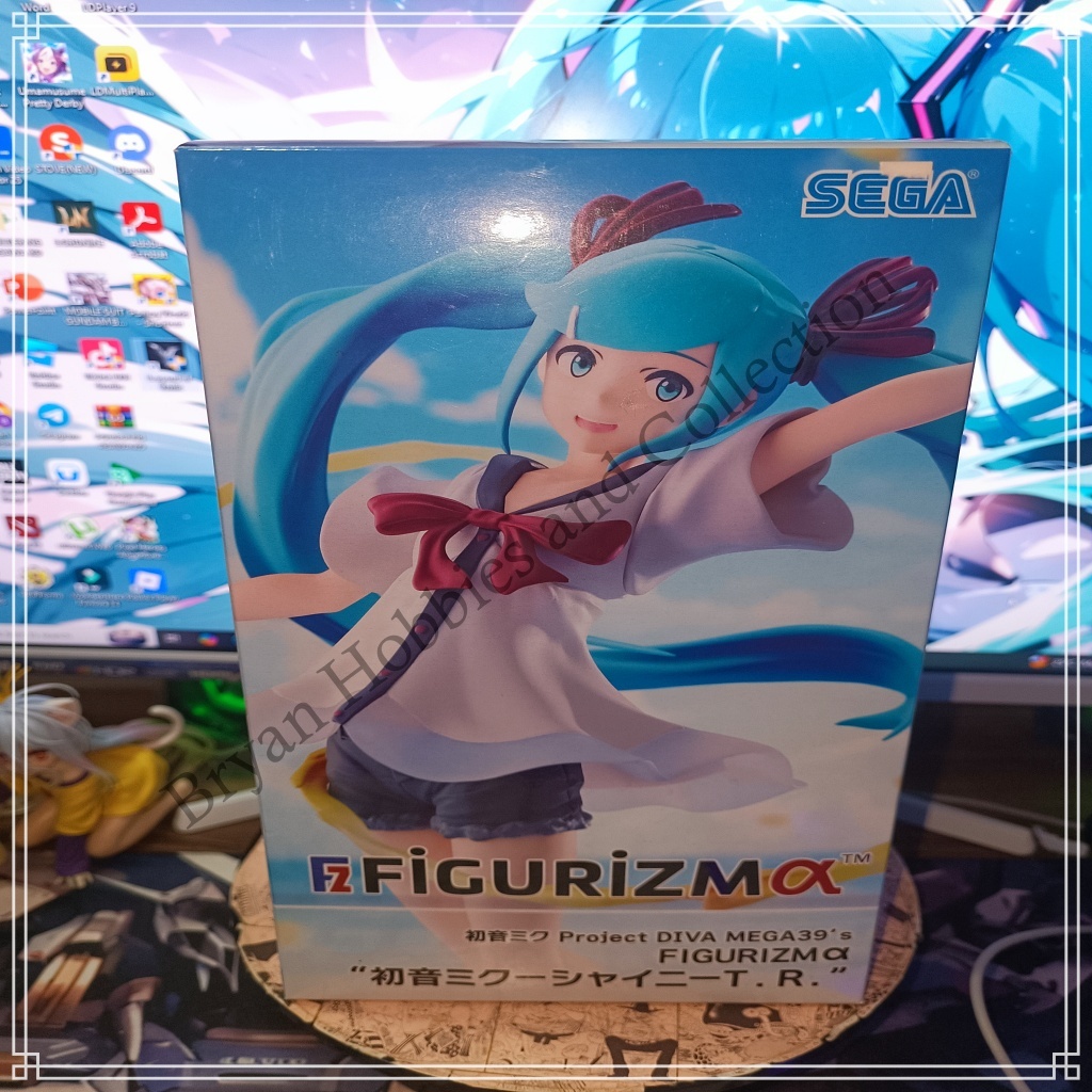 Authentic Hatsune Miku of Vocaloid Figurizm Alpha Shiny T.R Ver Sega ...