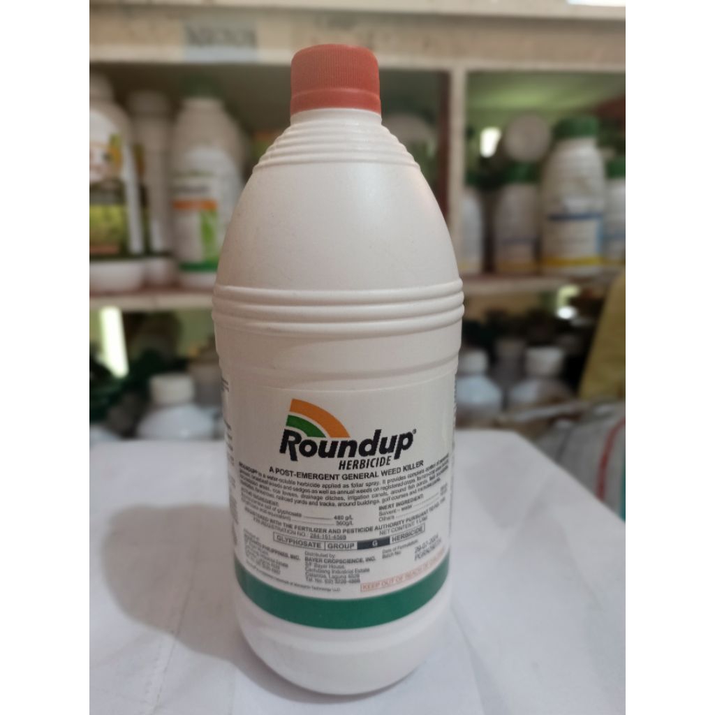 ROUNDUP 1L Systemic Herbicide | Powerful Weed & Grass Killer for Farms ...