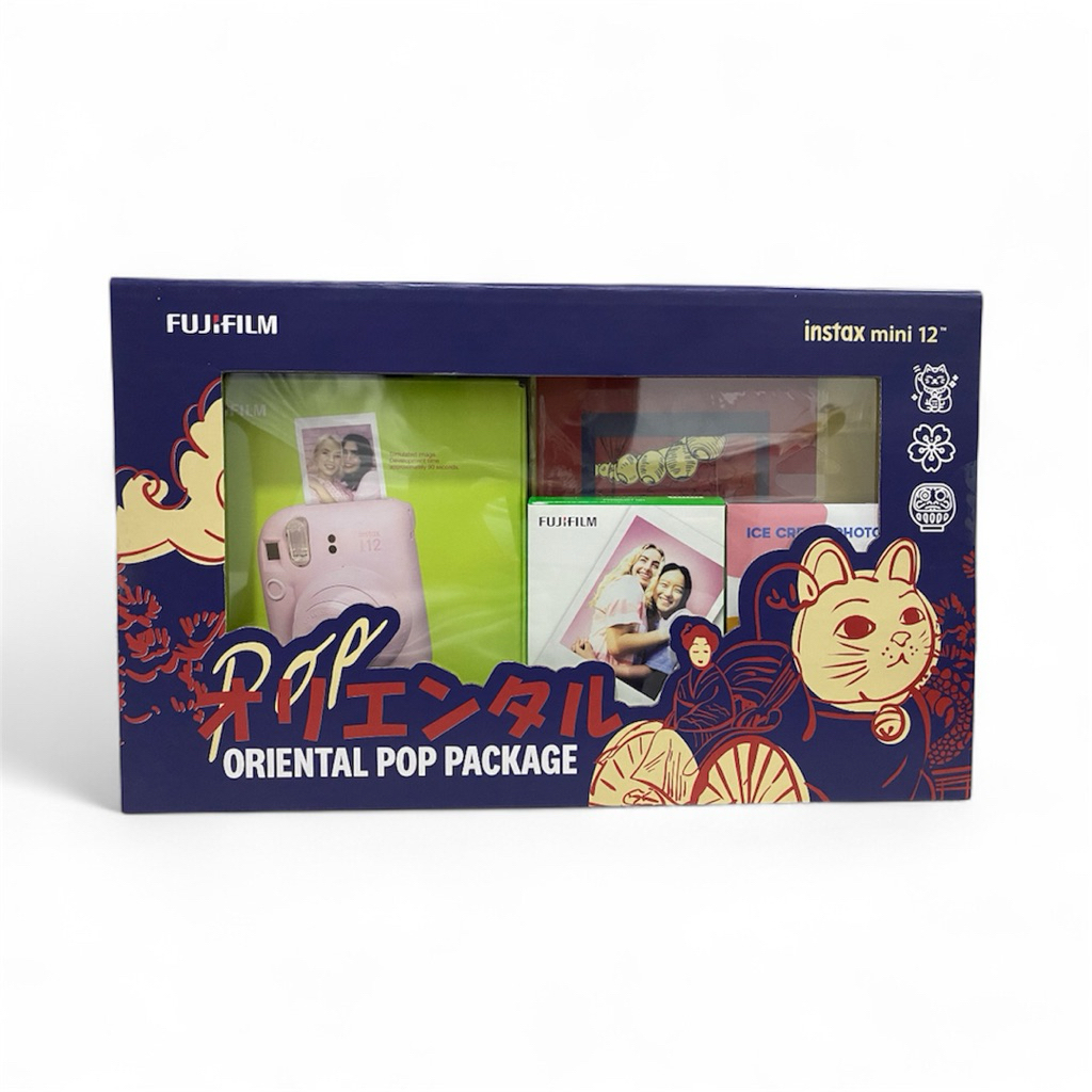 Fujifilm Instax Mini 12 Oriental Pop Package Limited Edition Bundle ...