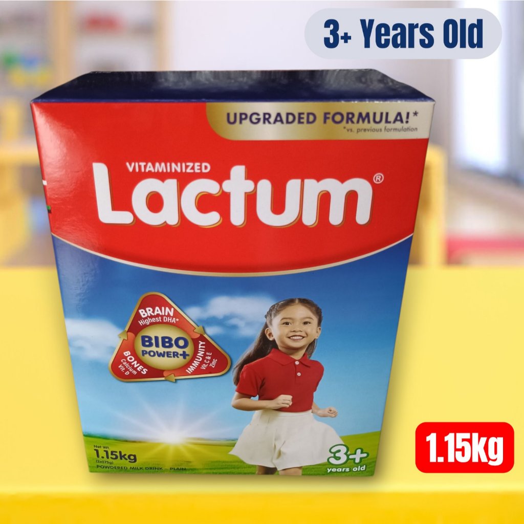Lactum 3+ Years Old Plain 1.15kg | Shopee Philippines