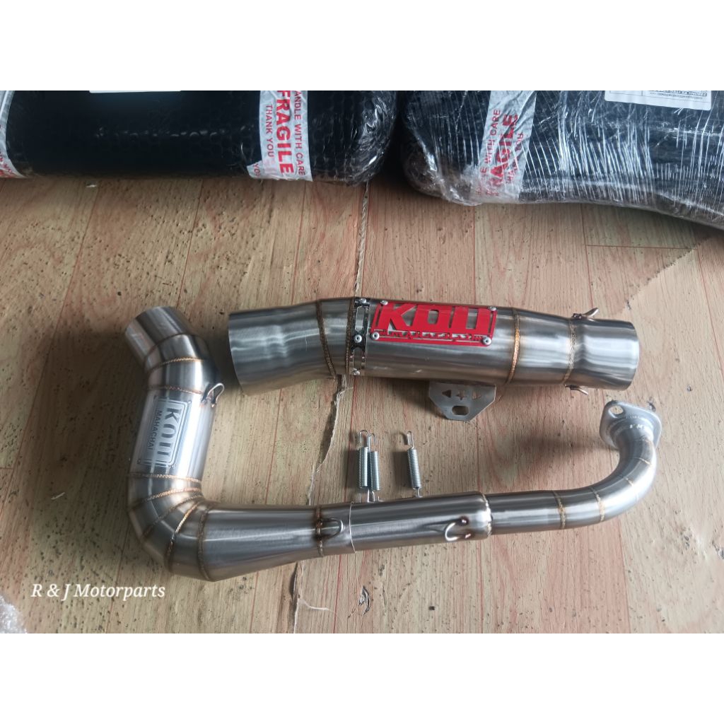 Aerox v2 & Nmax v2 63mm Super open Loudest pipe | Shopee Philippines