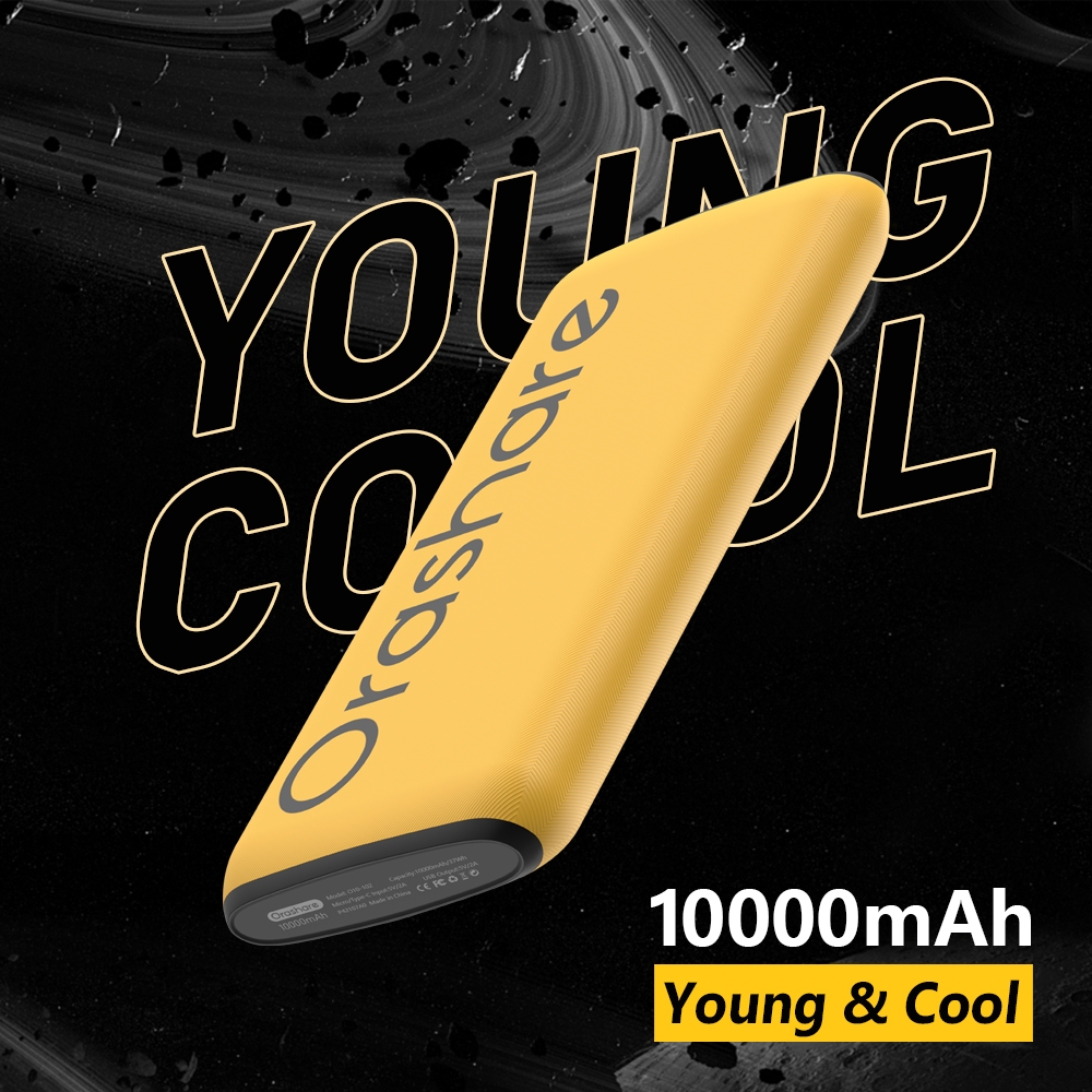 Orashare O10 10000mAh Powerbank Slim and Lightweight Fast Charging ...