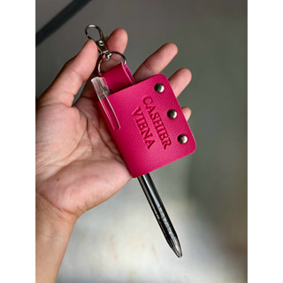 Personalized Plain color Pen holder 2 names (maximum 9 letters each ...