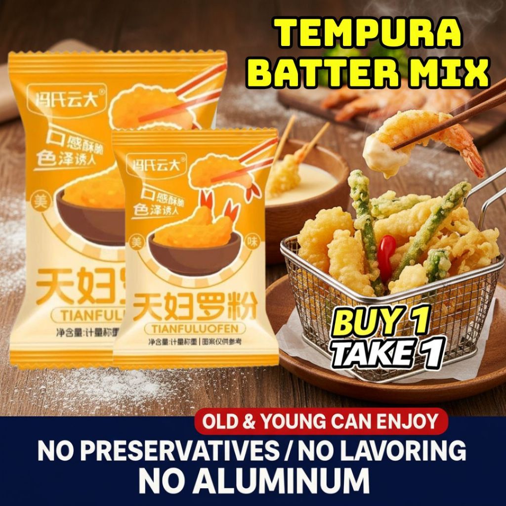 Tempura Fried Powder - Crispy Seasoning Frying Tempura Batter Flour ...
