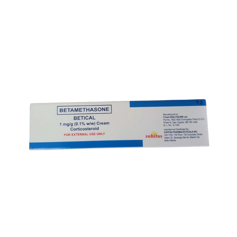 Betamethasone Cream (Betical) 5g | Shopee Philippines