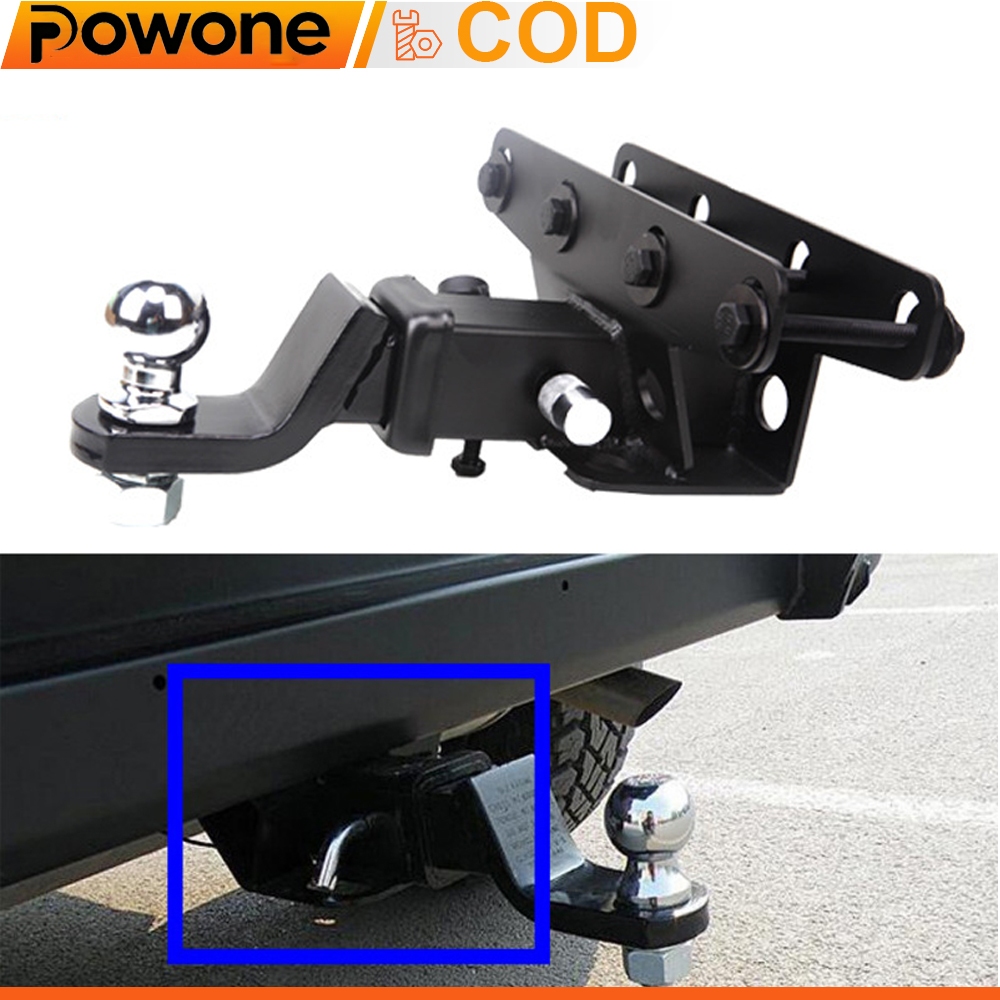 Trailer Hitch Arm Bar Car Tow Hook Rear Anti-collision Rogue Hook ...