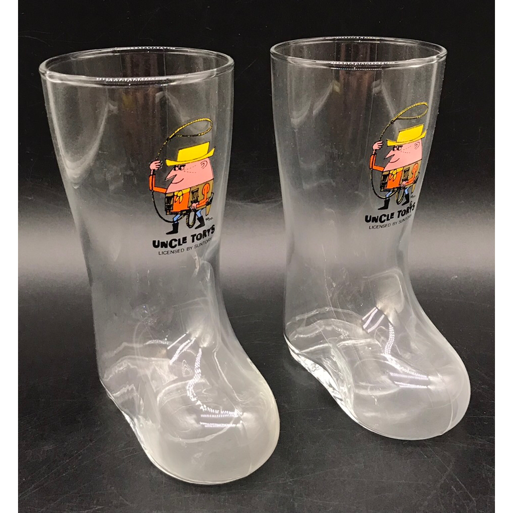 Vintage Suntory beer boot glass | Shopee Philippines