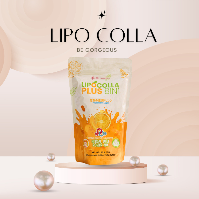5pcs Pouch Be Gorgeous Lipo Colla Plus 8-in-1 – For Fertility, PCOS ...