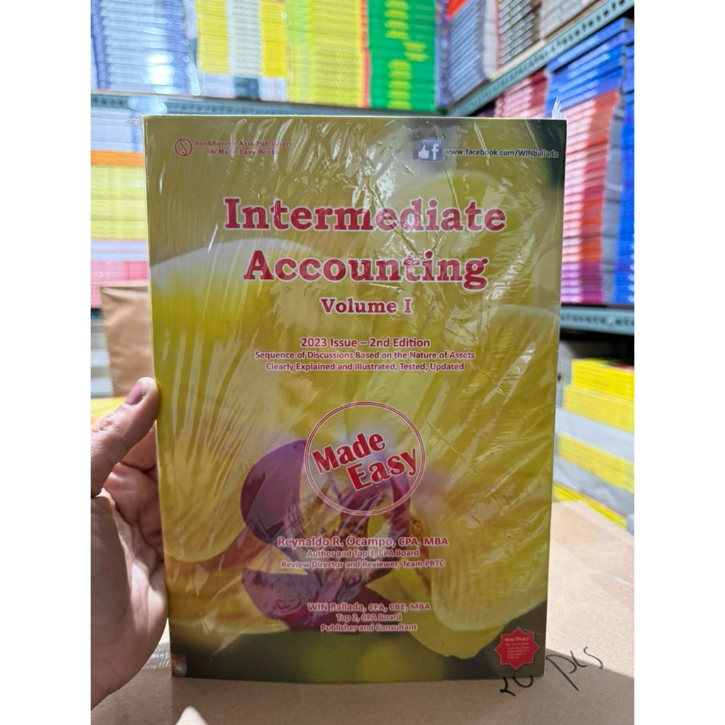 INTERMEDIATE ACCOUNTING Made Easy VOLUME 1 2 3 Ballada Latest Edition ...
