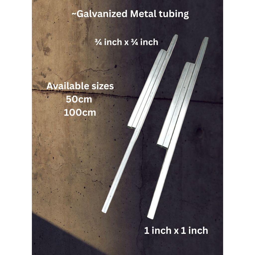 Galvanized Square tubing tube tubular 3/4 x 3/4 inch ,1 x 1 inch ...