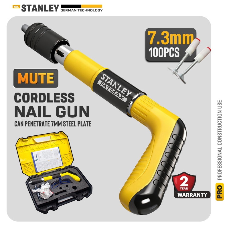 STANLEY Nail gunner heavy duty Nail Gun Manual Steel For Concrete Rivet ...