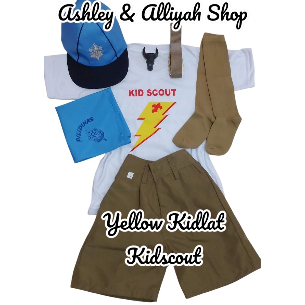 Yellow Kidlat for Kidscout Uniform Set | Shopee Philippines