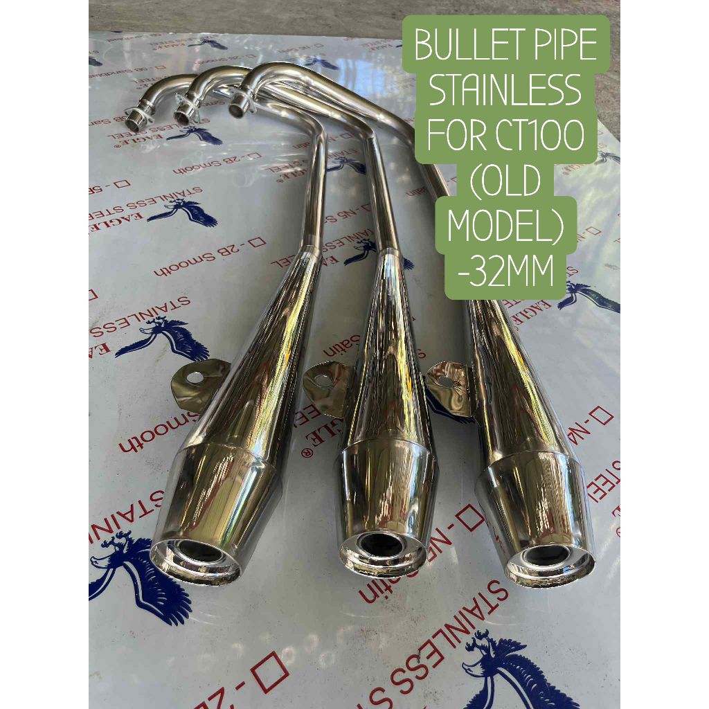 BULLET PIPE STAINLESS FOR CT100 (OLD MODEL) -32MM | Shopee Philippines