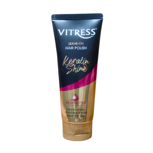 Vitress Leave-On Keratin Shine Hair Polish 100ml | Shopee Philippines