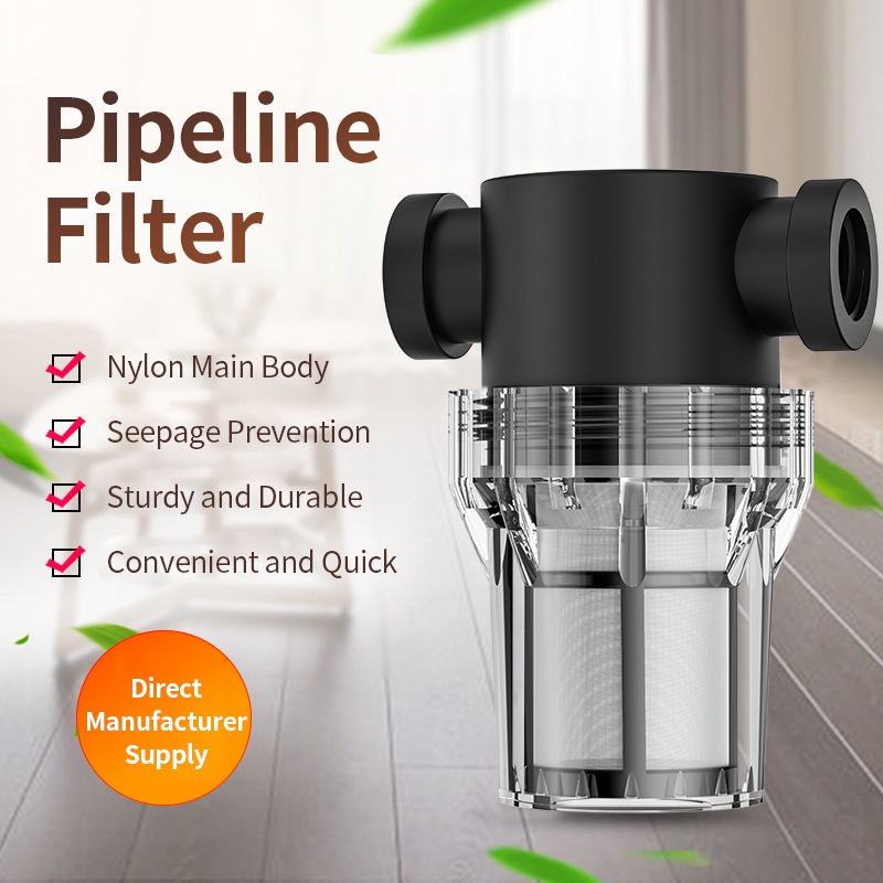 Pre-filter Tap water filter small front water purifier plastic pipe ...