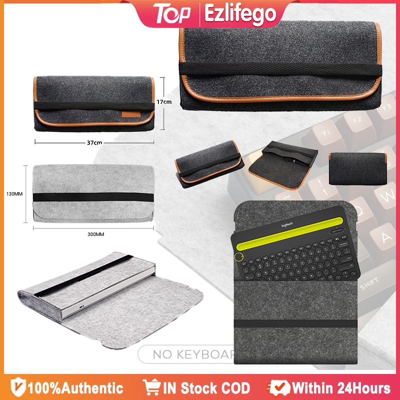 Keyboard Storage Bag 60/87 Keys Felt Dust Proof Portable Carry Case For ...