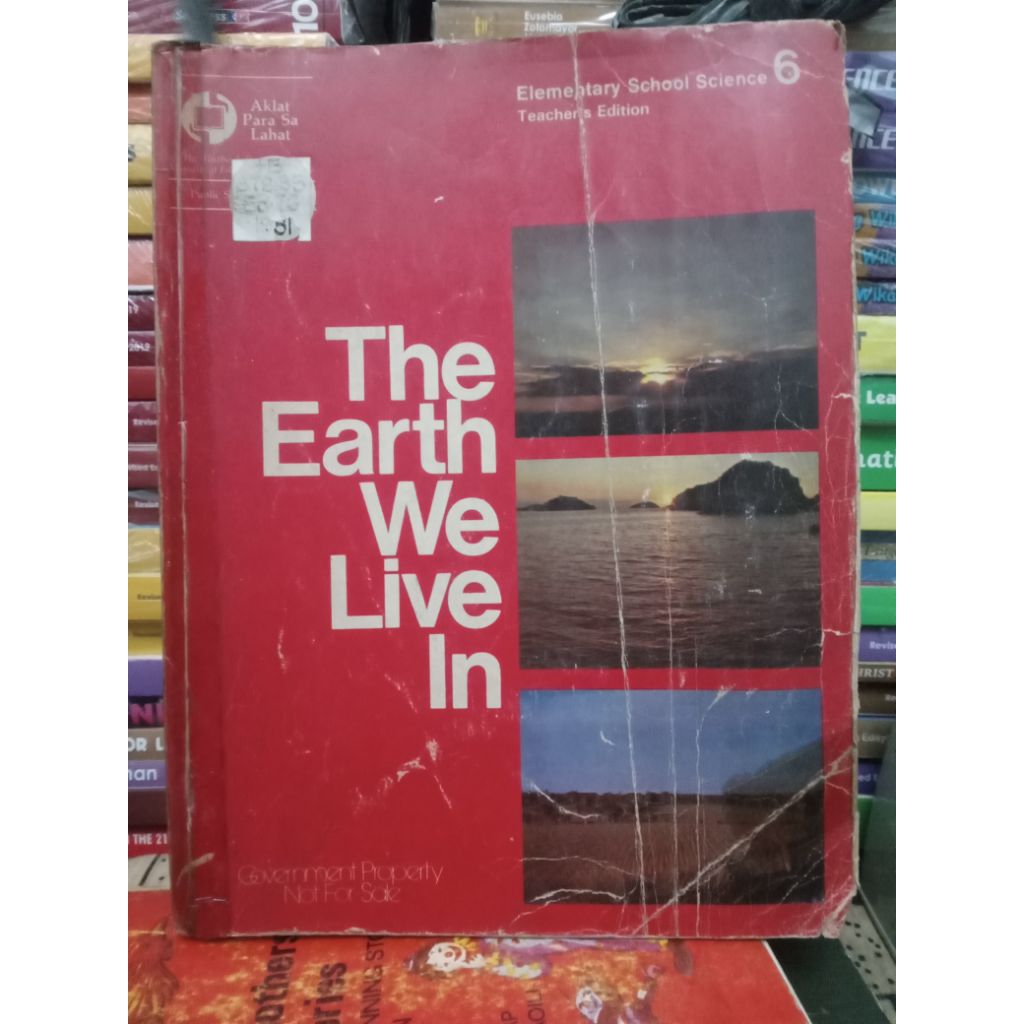 THE EARTH WE LIVE IN GRADE 6 (OLD BOOK) | Shopee Philippines