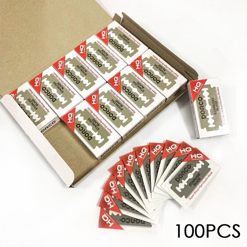 COD 100PCS Stainless Blade Super Sharp High Quality Blades Effortless ...