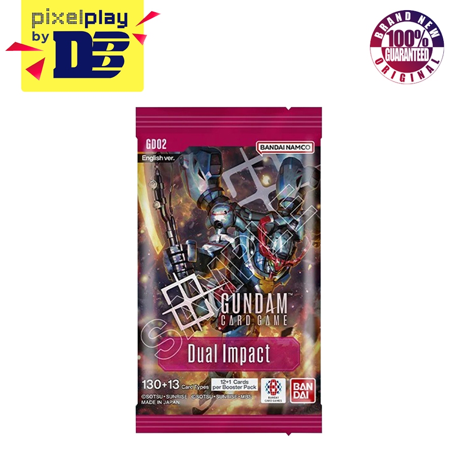 Gundam Card Game Dual Impact Booster Pack (GD02) (English Ver ...